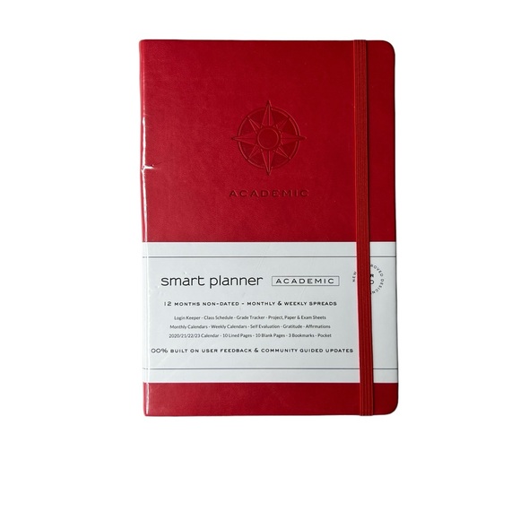Smart Planner | Office | Smart Academic Planner A5 Size Undated Daily ...